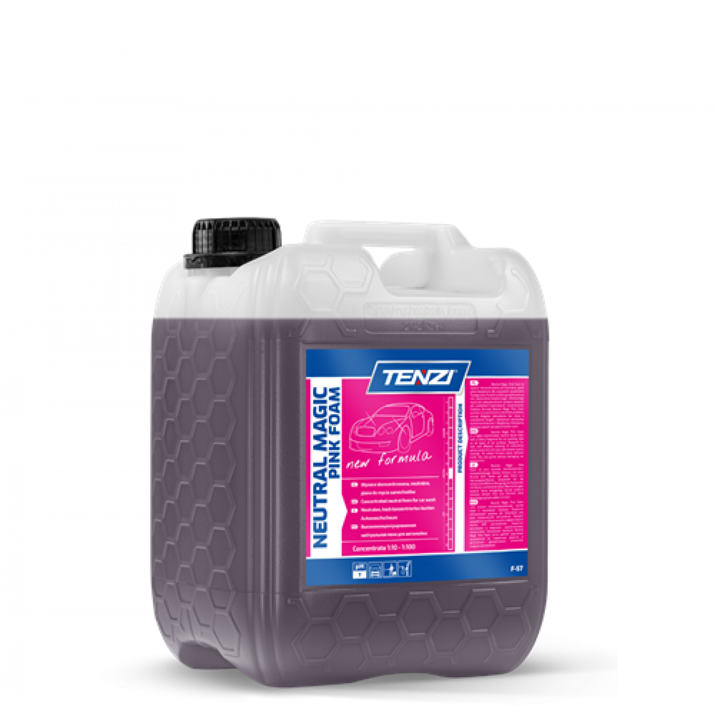 Bilschampo TENZI Neutral Magic Pink Snow Foam 5L - Trodo.se