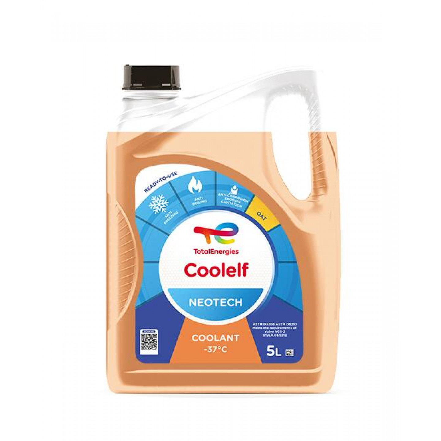 Antifreeze TOTAL COOLELF NEOTECH 5L - Trodo.com