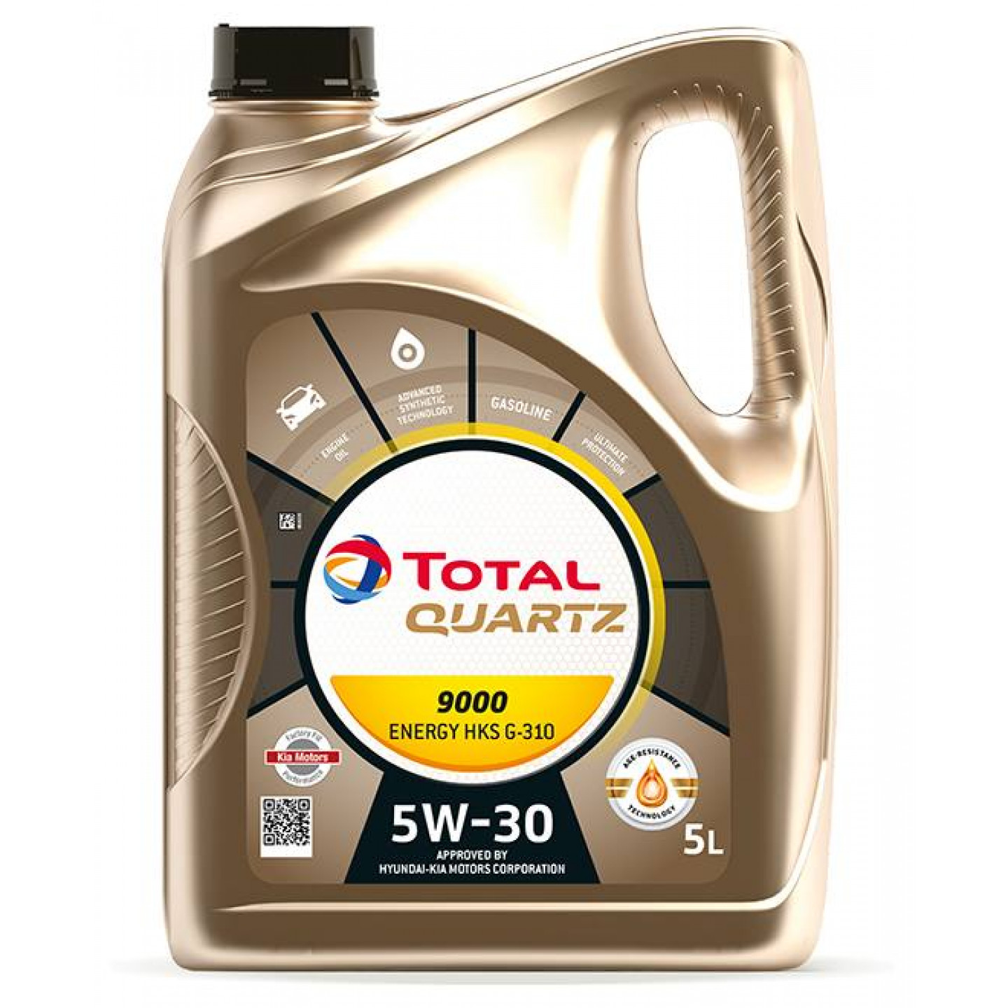 Engine Oil TOTAL 5W30 QUARTZ 9000 ENERGY HKS 5L - Trodo.com