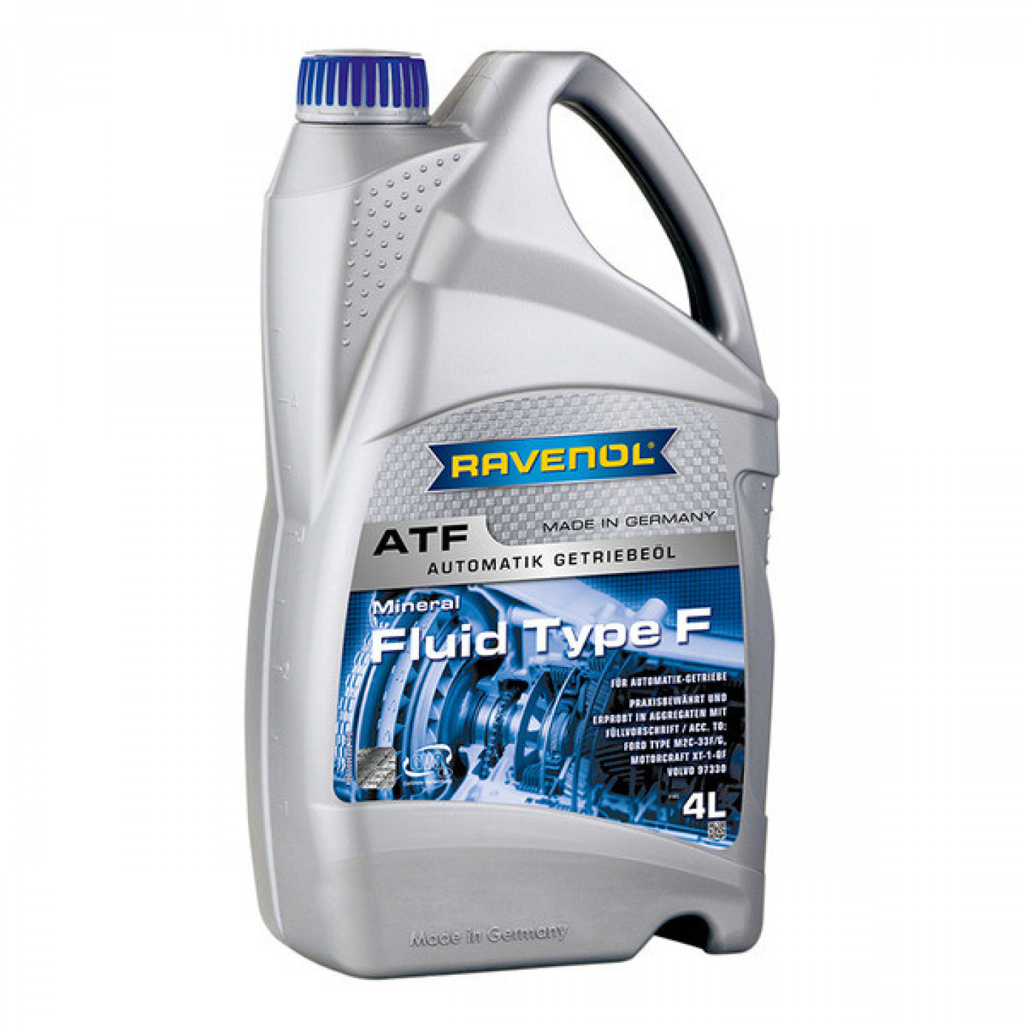Automatic Transmission Oil RAVENOL ATF Fluid Type F 4L - Trodo.com