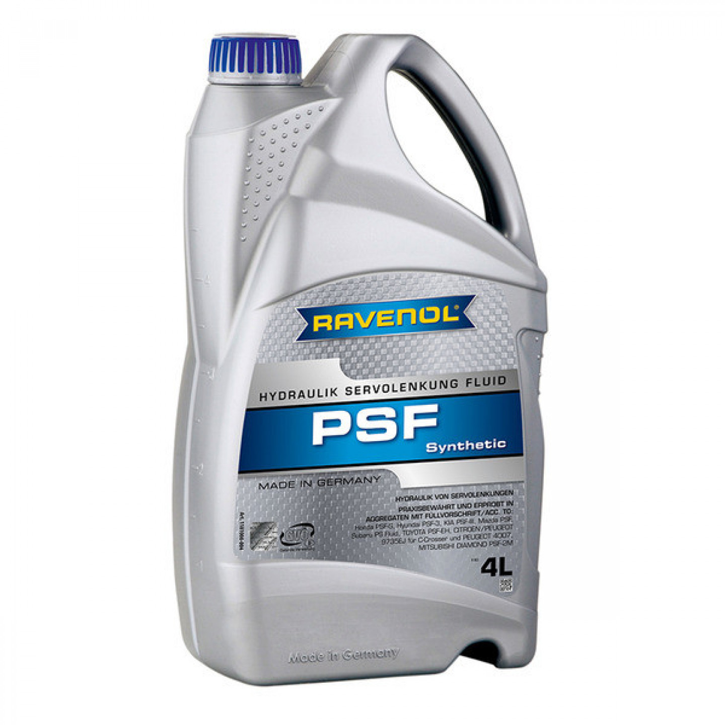 Power Steering Oil RAVENOL PSF 4L - Trodo.com
