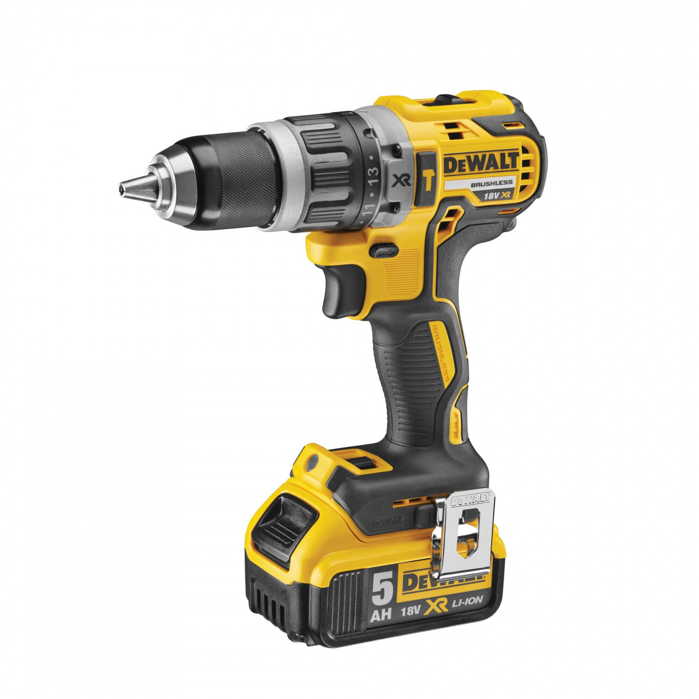 Akumulatora urbis DEWALT 18V XR Hammer Drill 2x5Ah - Trodo.lv
