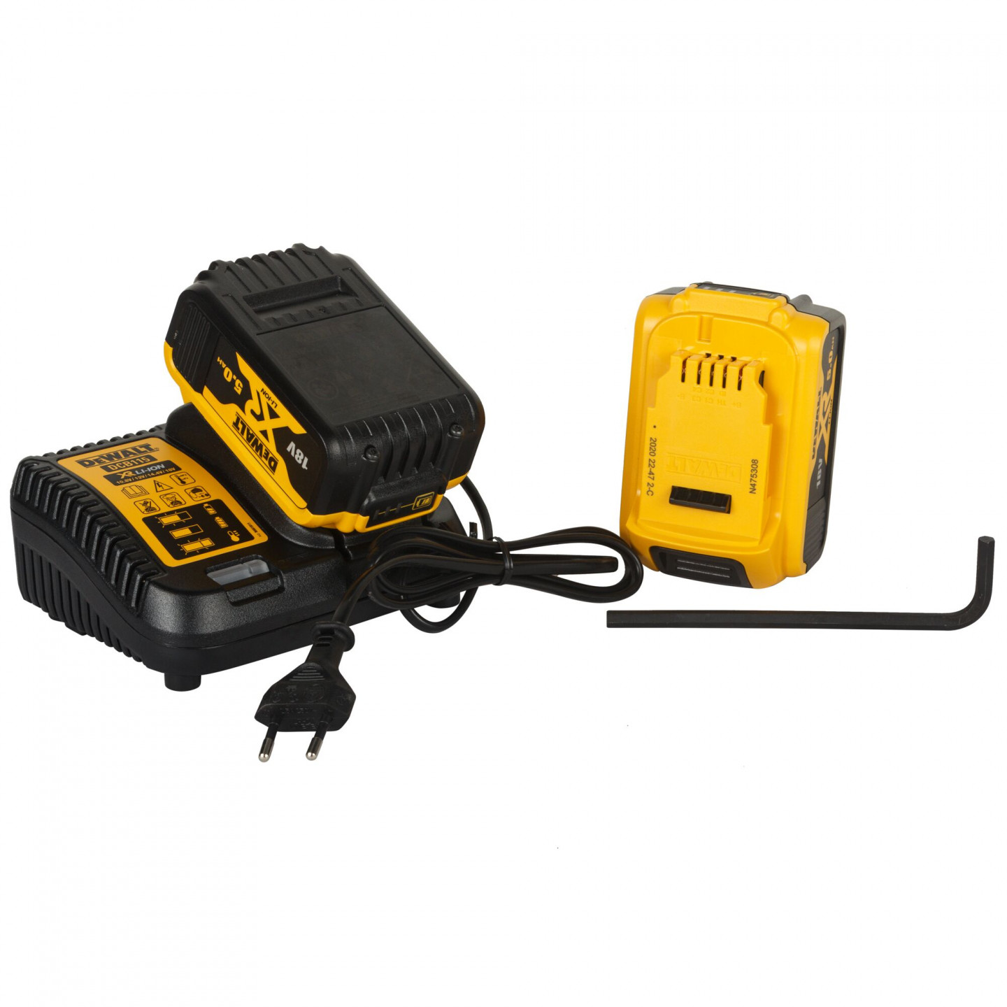 Akumulatora leņķa slīpmašīna DEWALT 18V XR125mm Paddle Switch Grinder ...