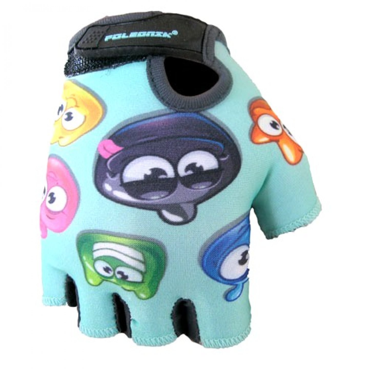 Cycling gloves POLEDNIK Jellies 2 Green - Trodo.com