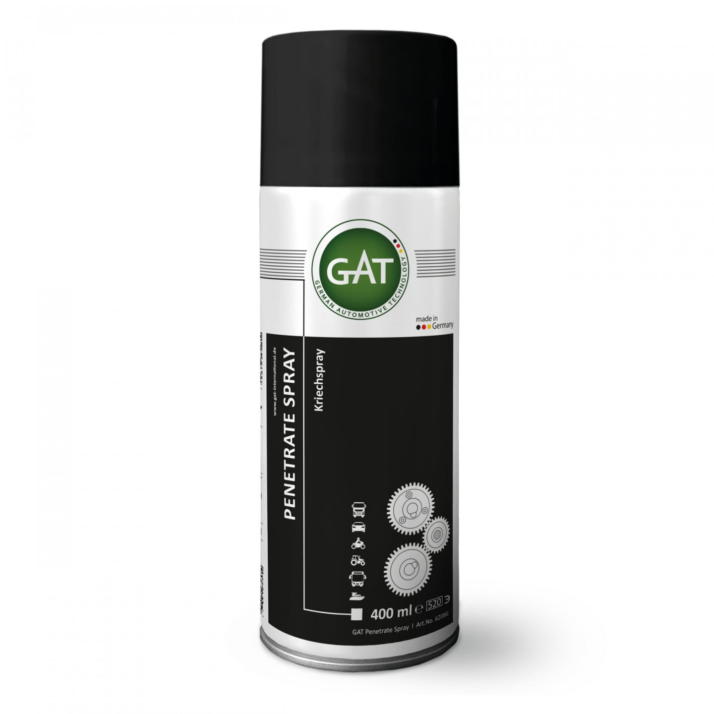 Rust Solvent GAT Penetrate Spray 400ml - Trodo.com