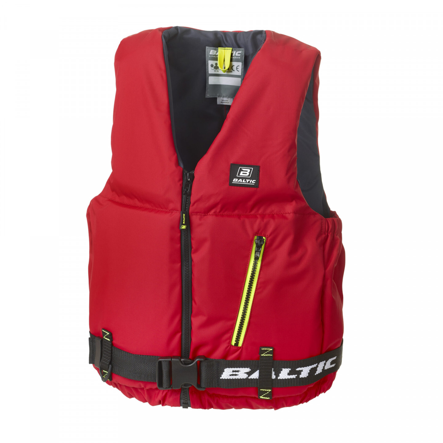 Life jacket BALTIC Axent Buoyancy aid red 90+ kg - Trodo.com