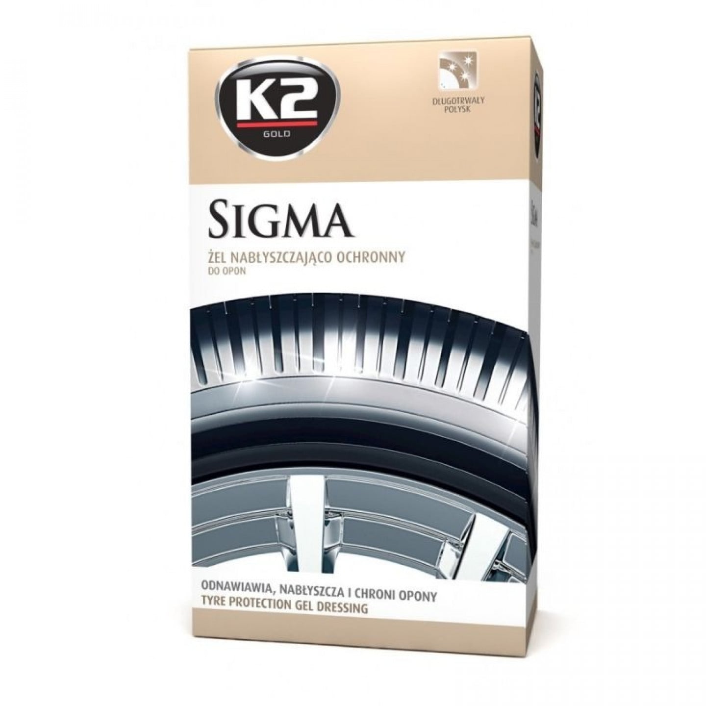 Tire shine K2 Sigma 500ml - Trodo.com