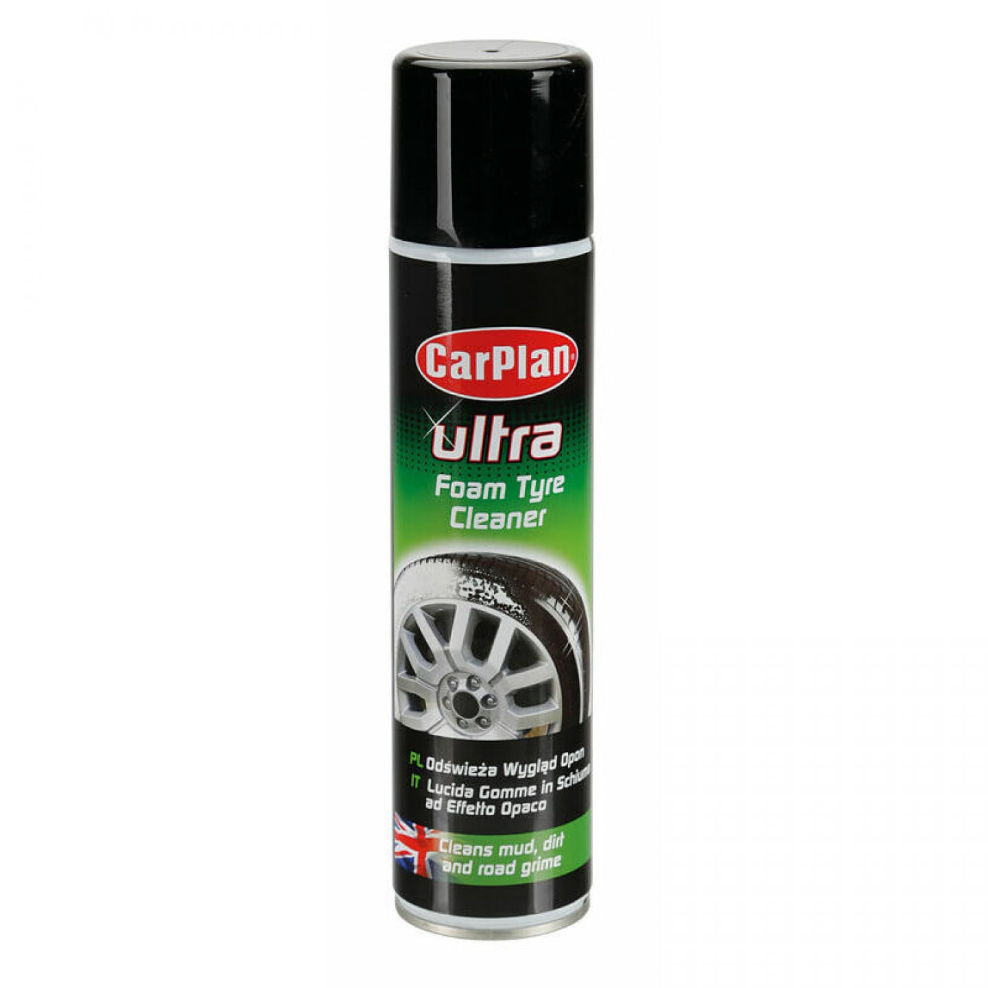 Däcktvätt CARPLAN ULTRA FOAM TYRE CLEANER 400 ML - Trodo.se