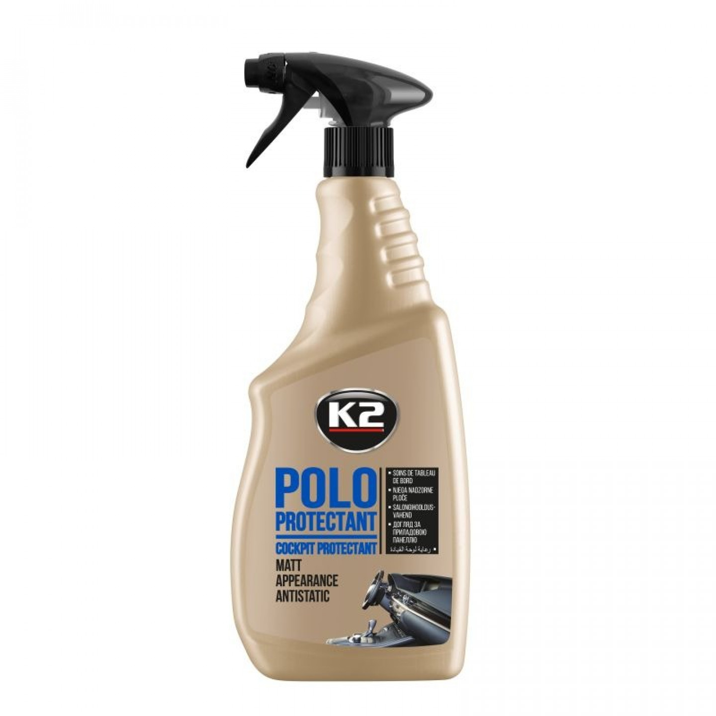 Interior cleaner K2 Polo Protectant Fahren 750ml - Trodo.com