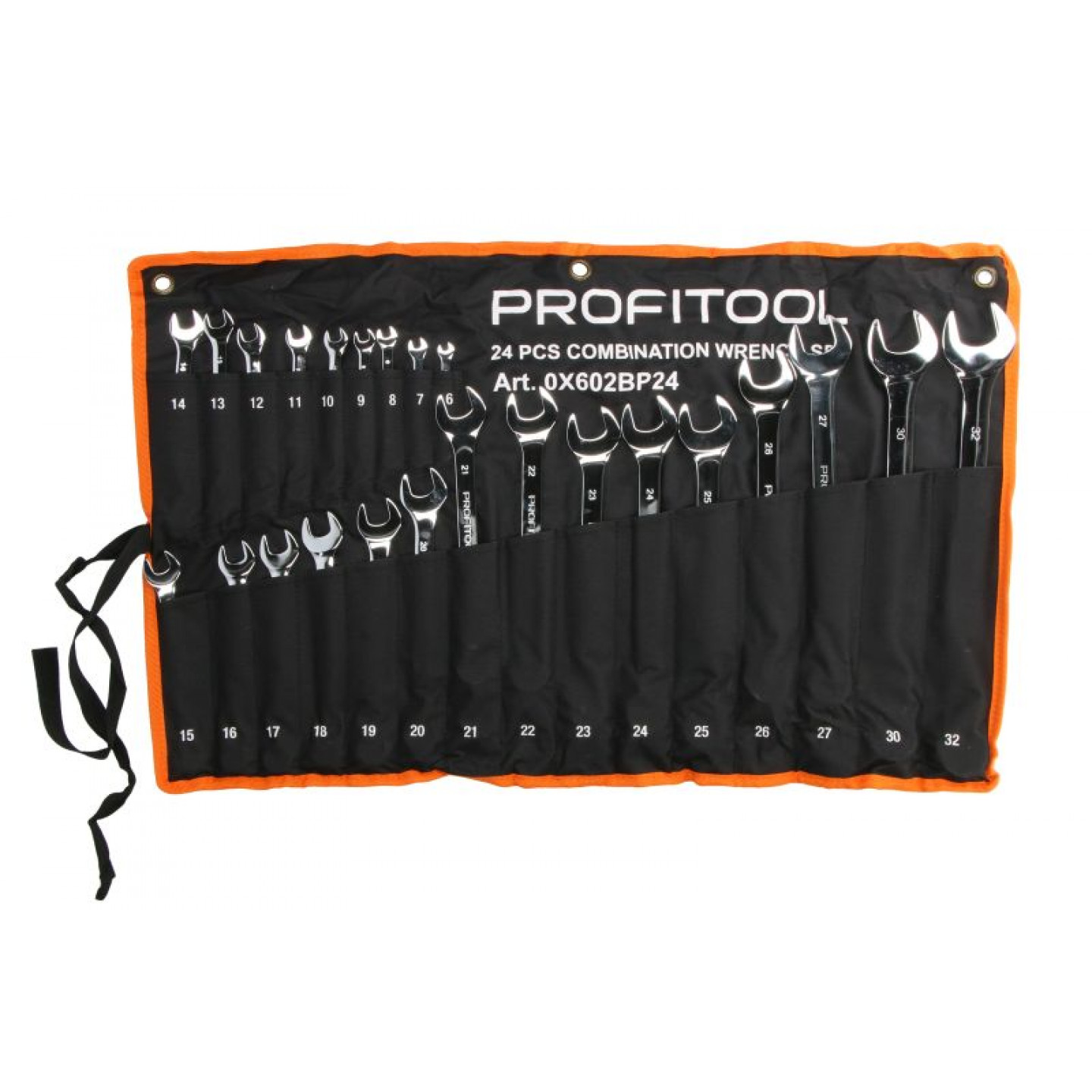 Combination wrench set PROFITOOL 0X602BP24 - Trodo.com