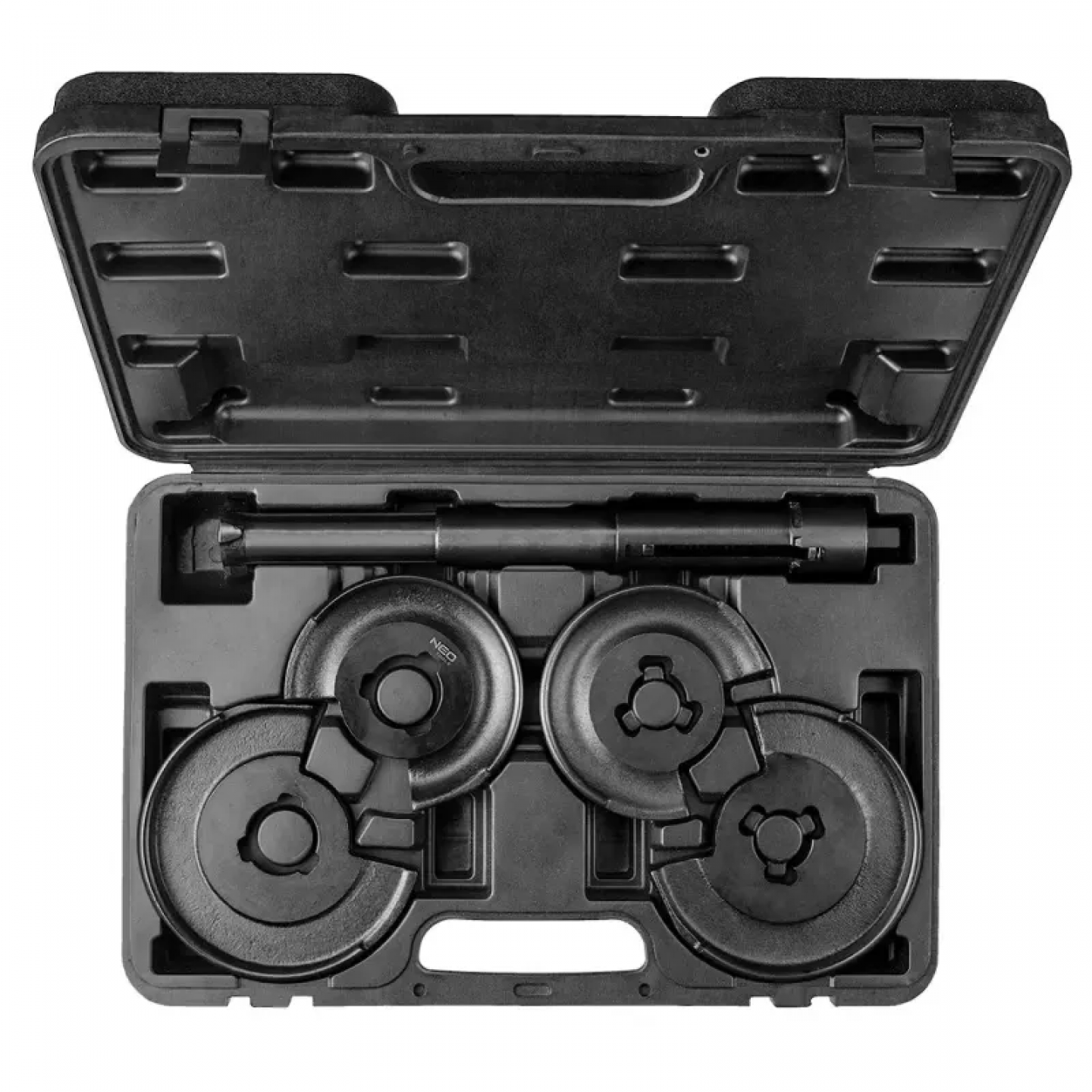 Spring Compressor Set, suspension spring NEO TOOLS 11-798 - Trodo.com