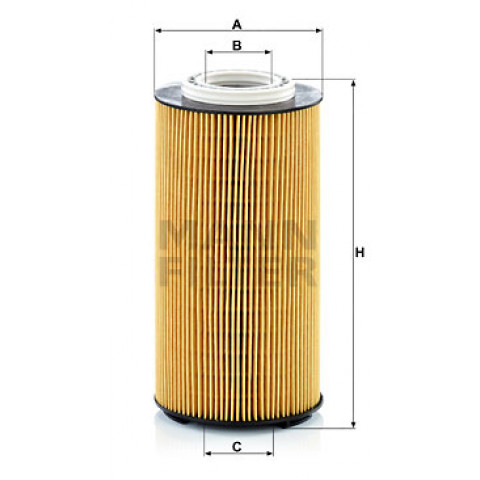 Oil Filter MANN-FILTER HU 12 009 z- Trodo.com