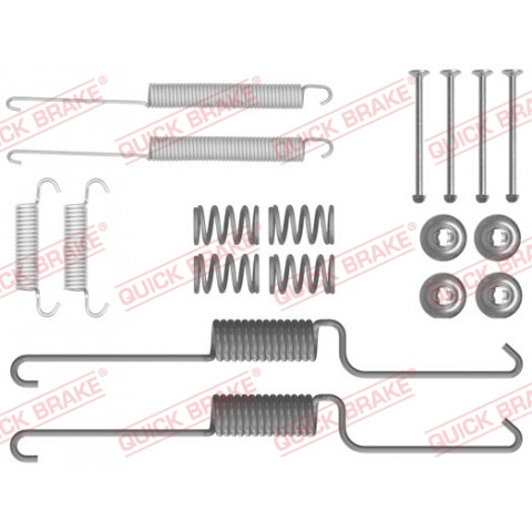 Accessory Kit, brake shoes QUICK BRAKE 105-0026X-02- Trodo.com