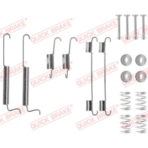 Accessory Kit, brake shoes QUICK BRAKE 105-0795- Trodo.com
