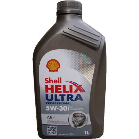 Engine Oil SHELL 5W30 HELIX ULTRA PROFESSIONAL AR-L 1L - Trodo.com