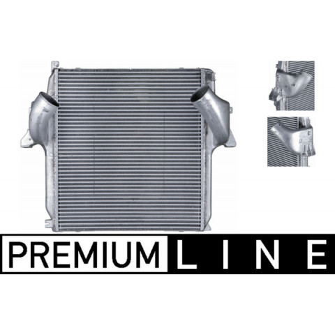 Intercooler, charger MAHLE ORIGINAL CI 101 000P - Trodo.com