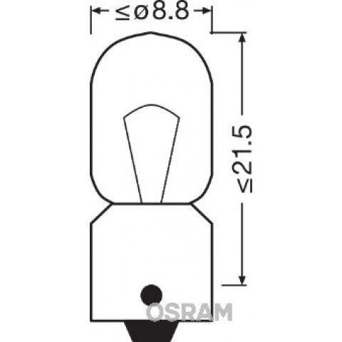 Bulb, indicator OSRAM 3893 - Trodo.com