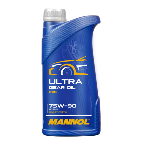 Girolje MANNOL Ultra Gear Oil GL-5 75W-90 1L - Eurodel.no
